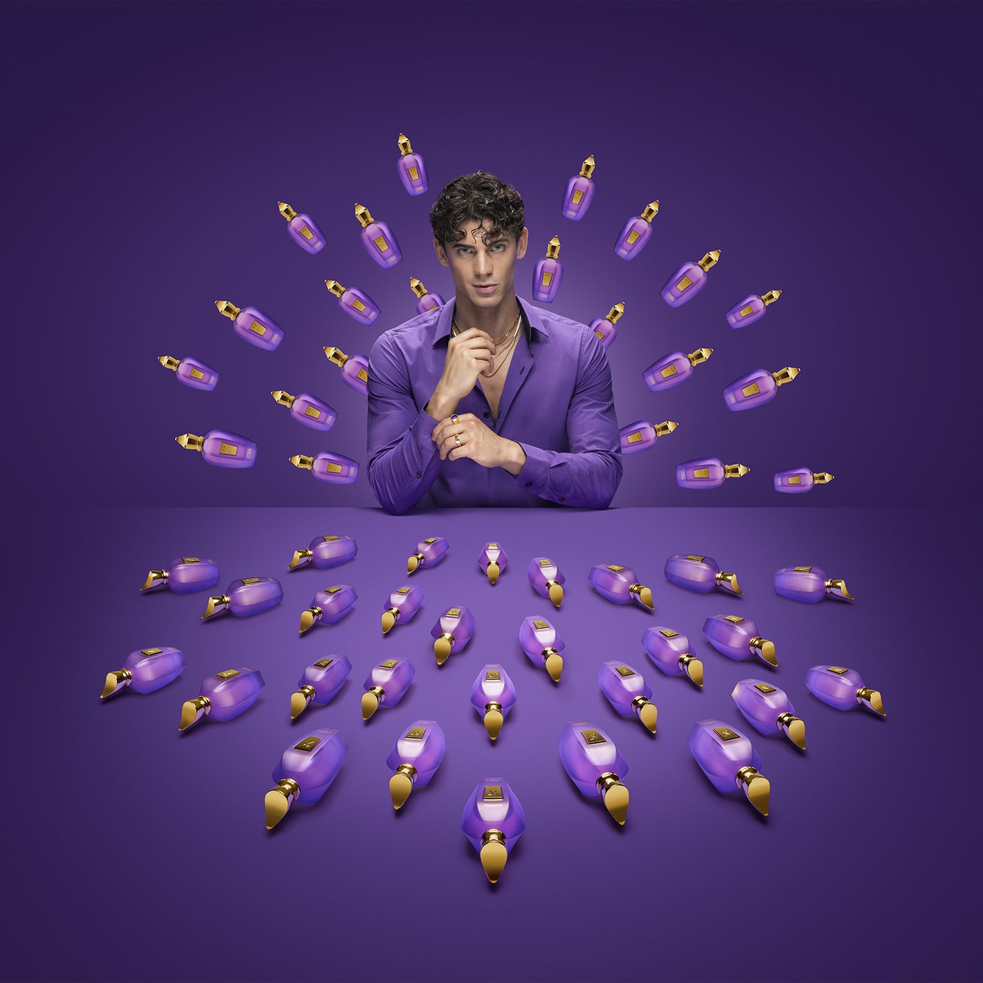Purple Accento: a perfume with a sparkling character | Xerjoff