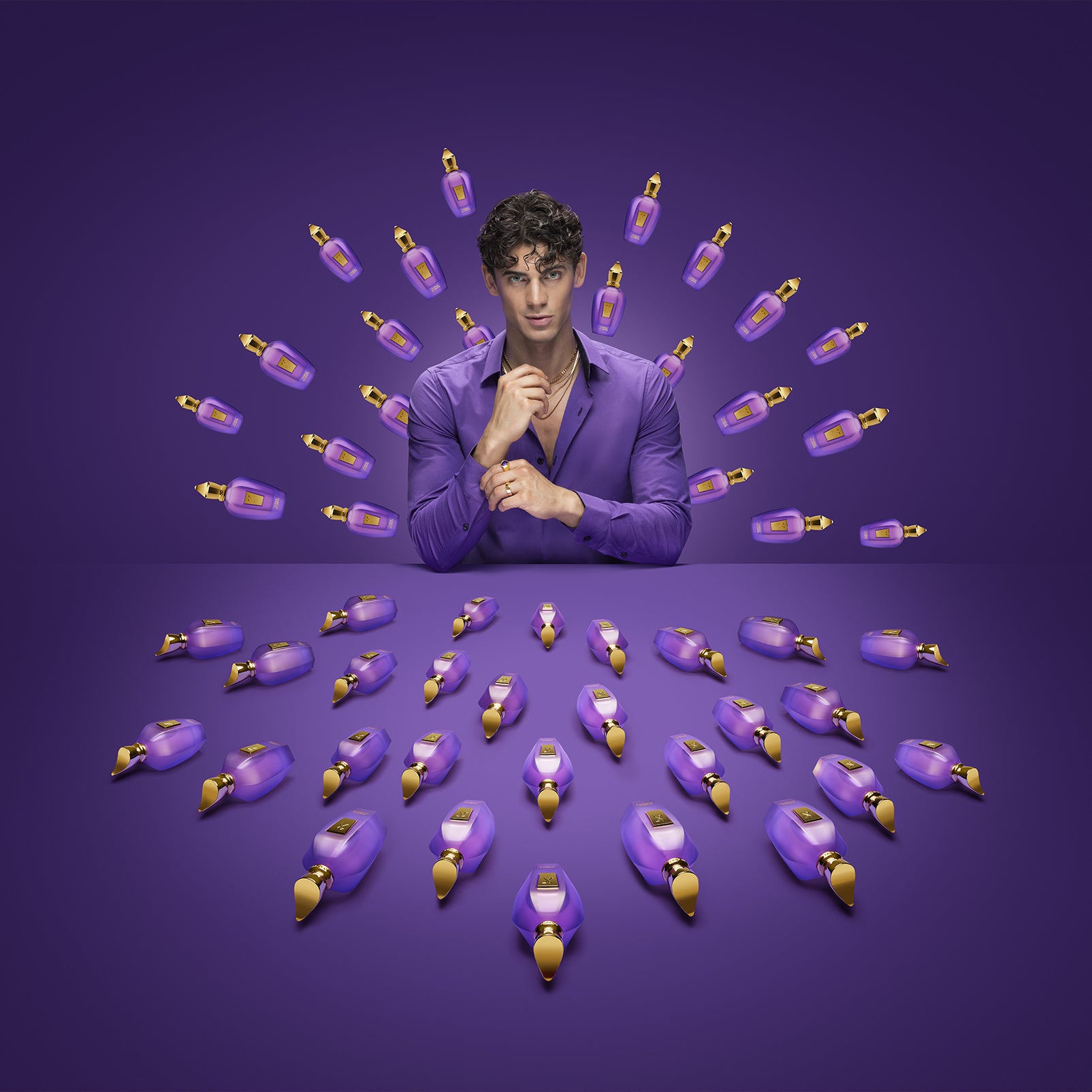 Purple Accento: a perfume with a sparkling character | Xerjoff