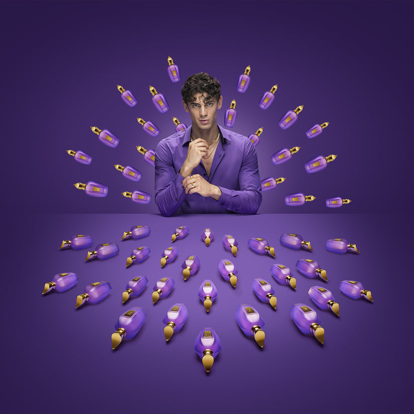 Purple Accento: a perfume with a sparkling character | Xerjoff