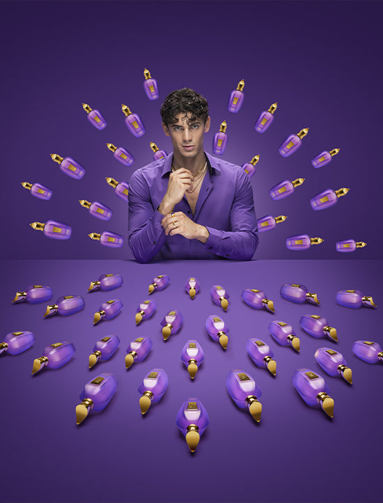 Purple Accento: a perfume with a sparkling character | Xerjoff