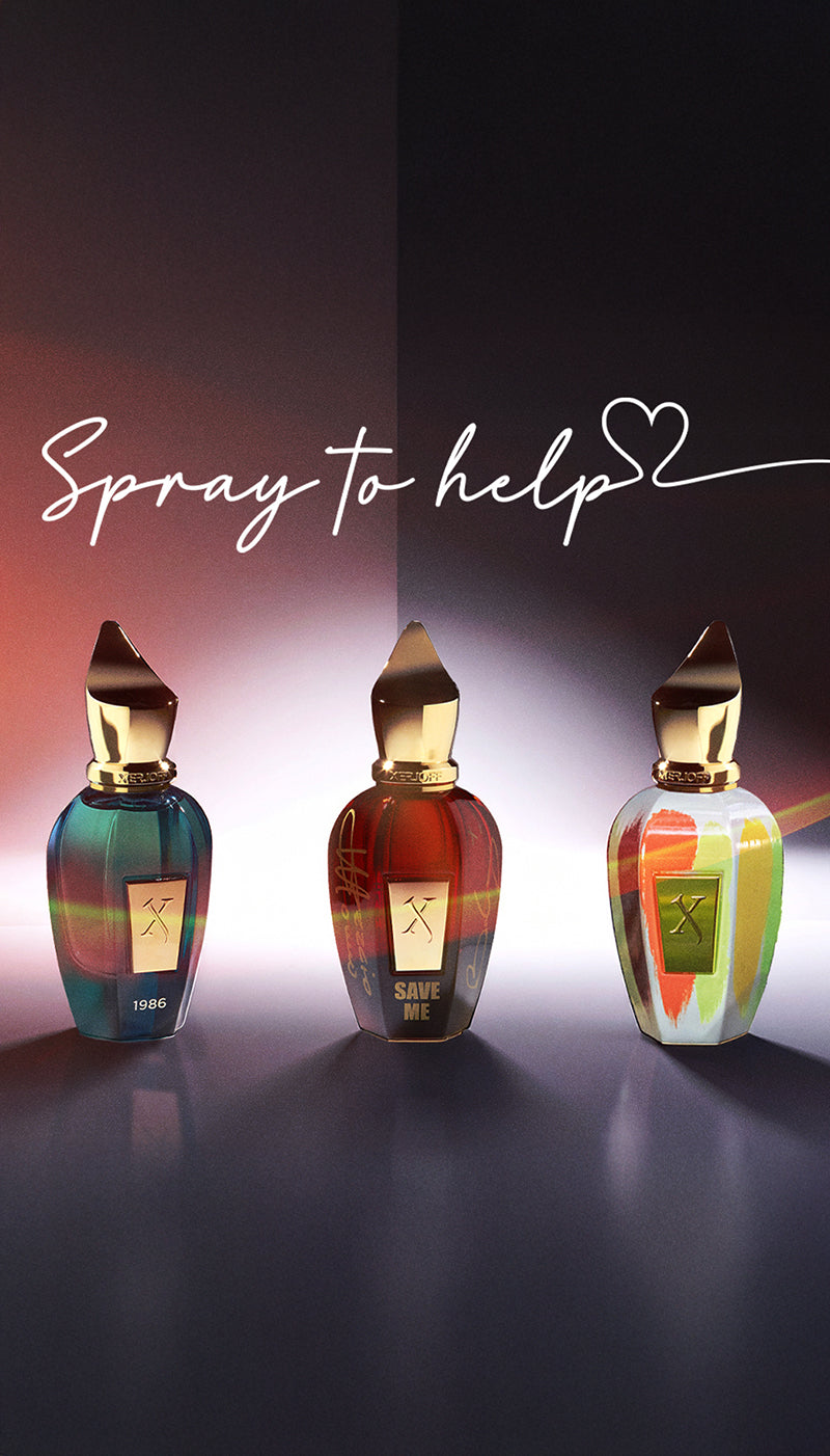 Spray to Help Collection: perfumes with purpose - Xerjoff